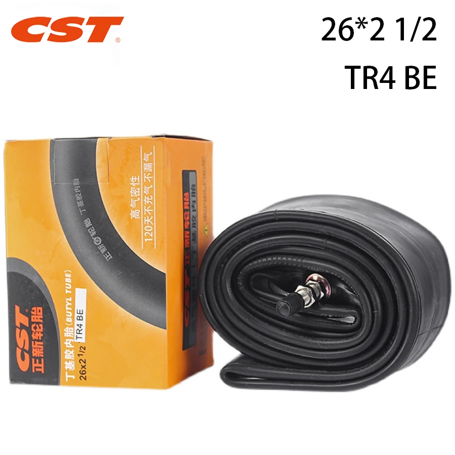 CST-Bicycle-Inner-Tube-26-2-1-2-Mountain-Bike-off-road-Butyl-Rubber-TR4 ...