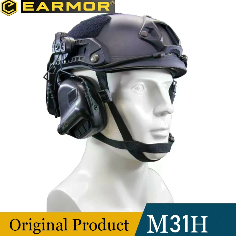Earmor-M31H-Capacete-T-tico-Fones-de-ouvido-Protetores-Auditivos-Eletr-nicos-Capacete-Shooter ...