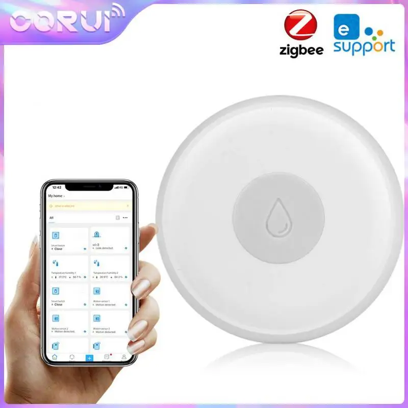 Corui ewelink zigbee inteligente sensor de vazamento de água sem fio detector de nível de água ...