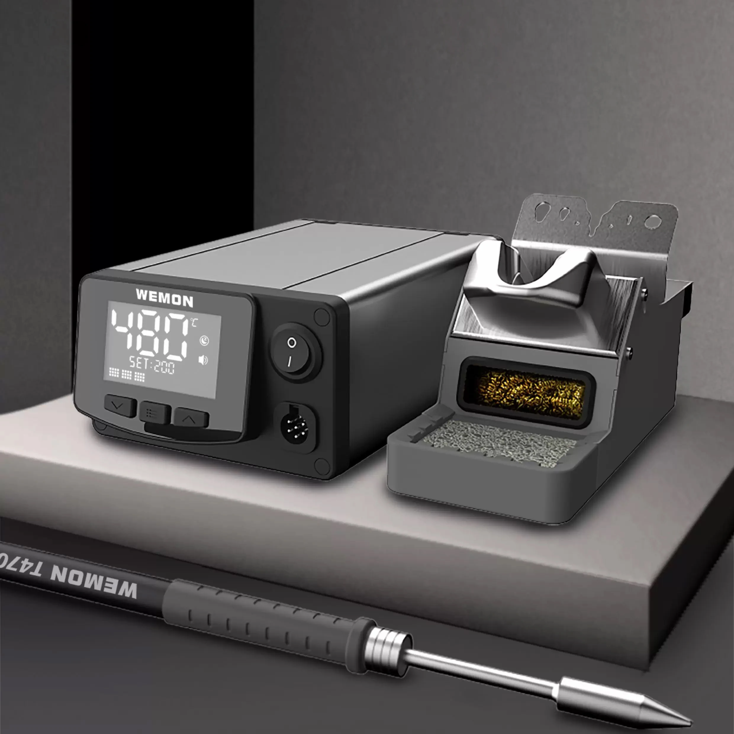 WEMON T470 400W High power soldering station high frequency Industrial ...