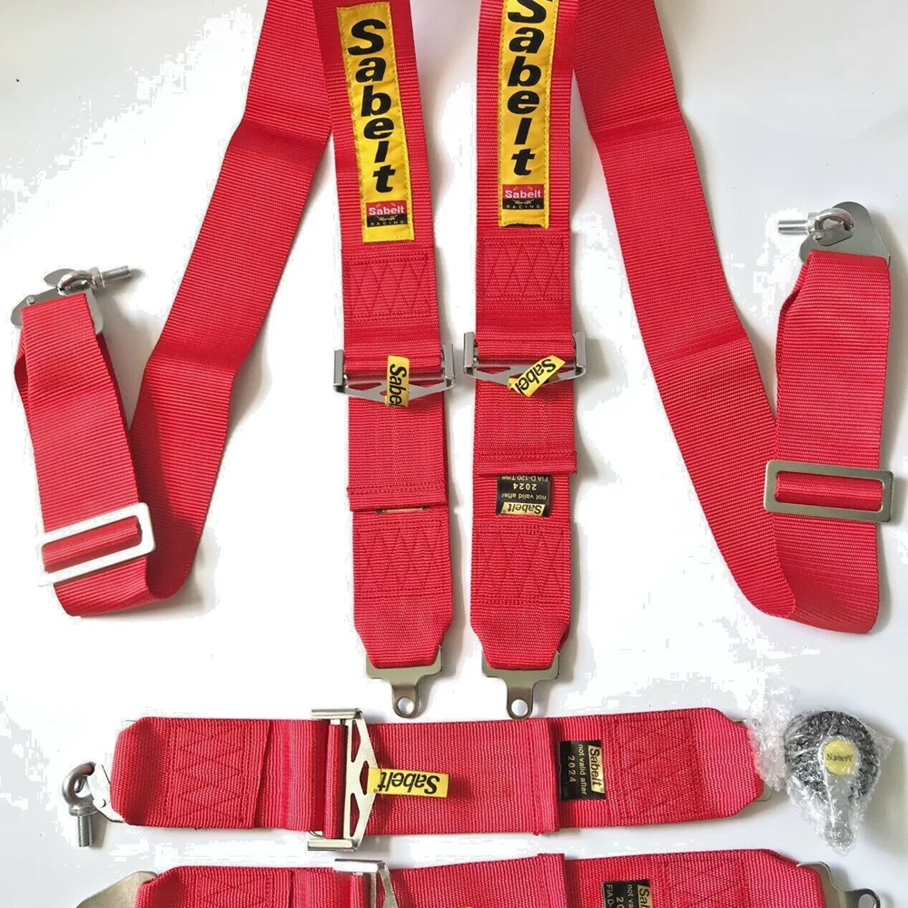 Sabelt-JDM-3-Inch-Universal-4-Point-Mounting-Racing-Sabelt-Seat-Belt ...