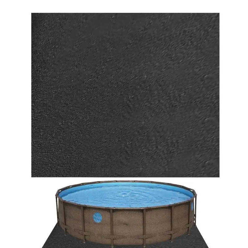 Round Pool Liner Pad Above Ground Swimming Pools Floor Mats Pool Ground ...