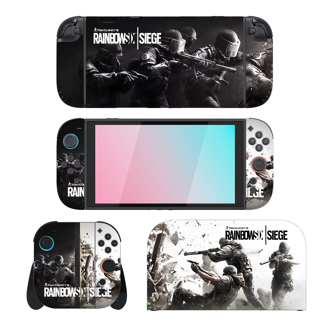 Rainbow Six Siege Protector Sticker Skin for Nintendo Switch 2 Console ...