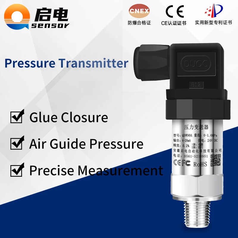 Water-Oil-Gas-Pressure-Transmitter-Sensor-4-20mA-0-5V-10V-RS485-Output ...