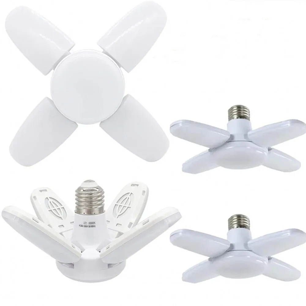 E27-28W-LED-Garage-Light-Fan-Bulbs-Blade-Timing-Lamp-110V-220V-360 ...