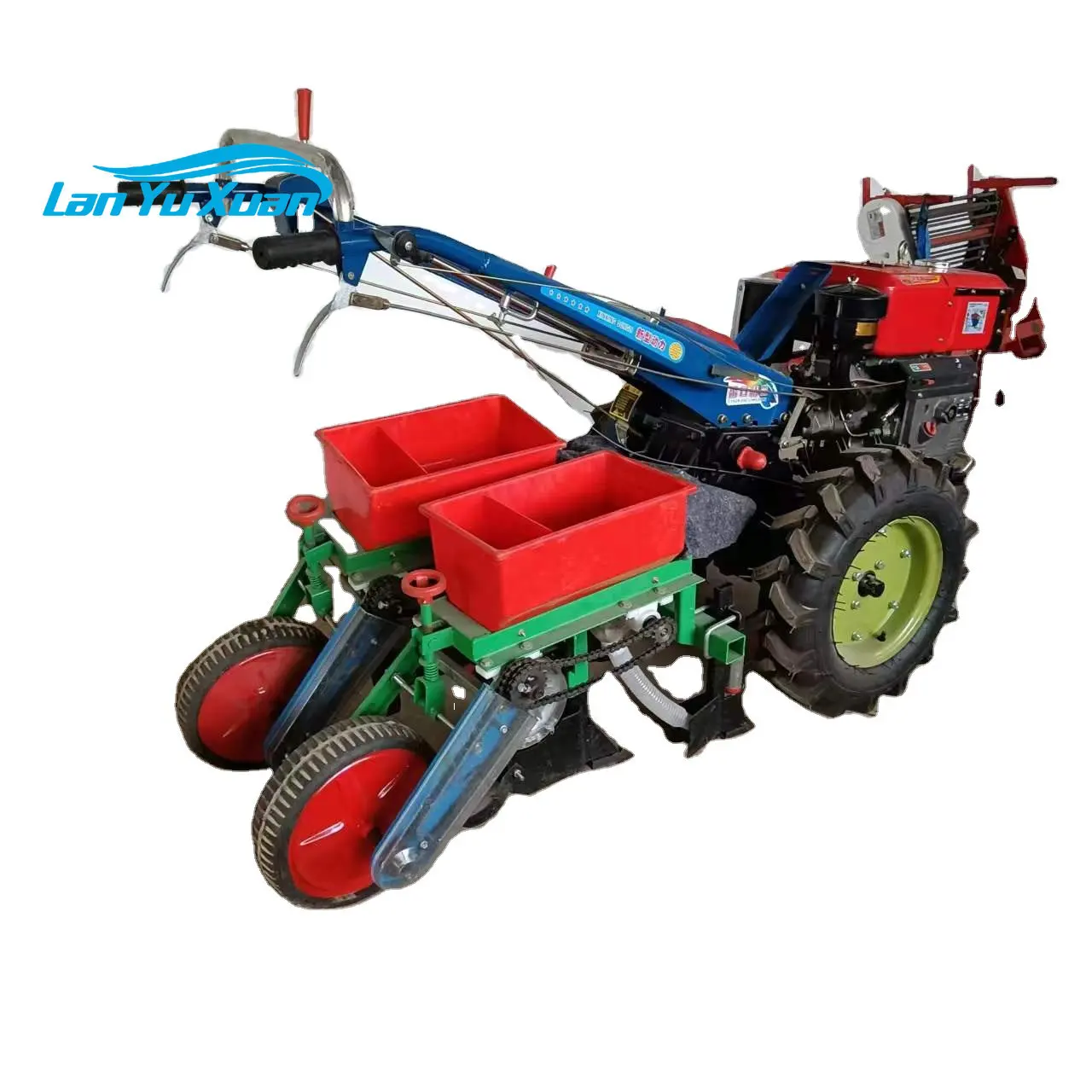 Maquinaria-agr-cola-para-caminar-tractor-con-plantador-de-ma-z ...