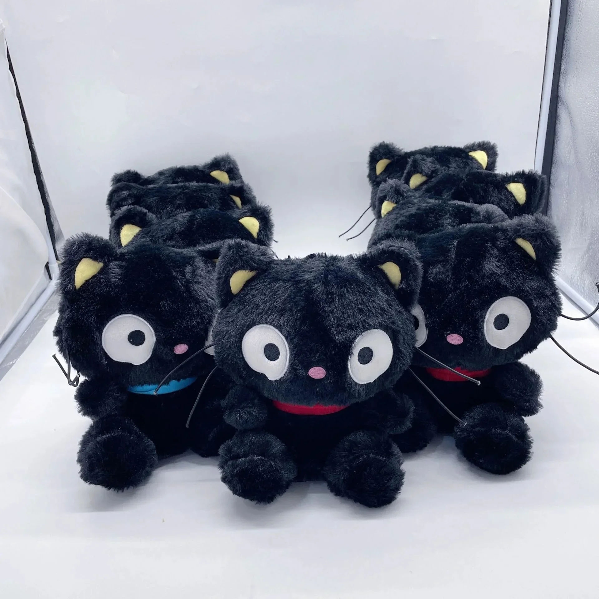 10Pcs-25cm-Japanese-Anime-Chococat-Plush-Ghibli-Black-Jiji-Cat-Doll ...