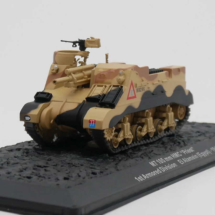 Ixo-1-72-Scale-Diecast-Alloy-1942-M7-HMC-Priest-105mm-Self-Propelled ...