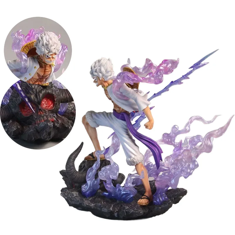 Anime-POP-Luffy-Figurine-One-Piece-League-of-Legends-Figure-27cm-Nika ...