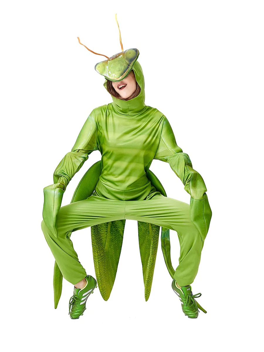 JYZCOS-Mantis-Cosplay-Costume-Insect-Cockroach-Suit-Adult-Kids ...