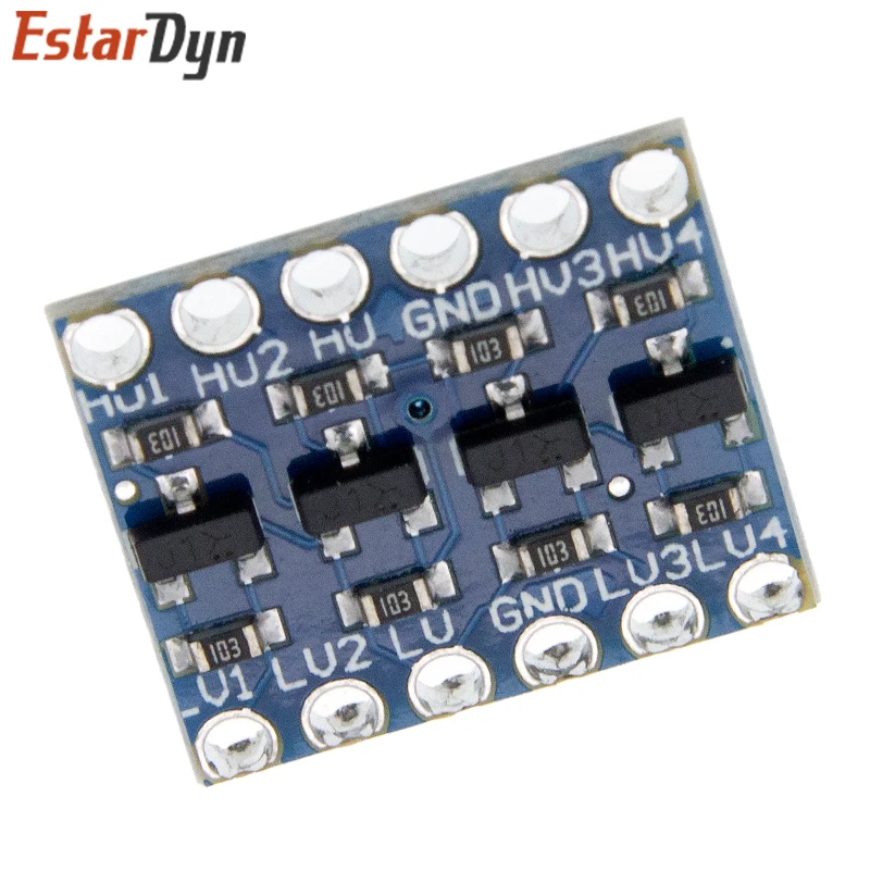 4 channel IIC I2C Logic Level Converter Bi-Directional Module 5V to 3 ...