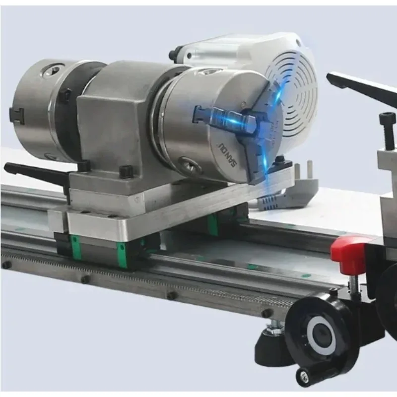 Horizontal Variable Speed Wood Manual Pool Cue Repairing Lathe Machine ...