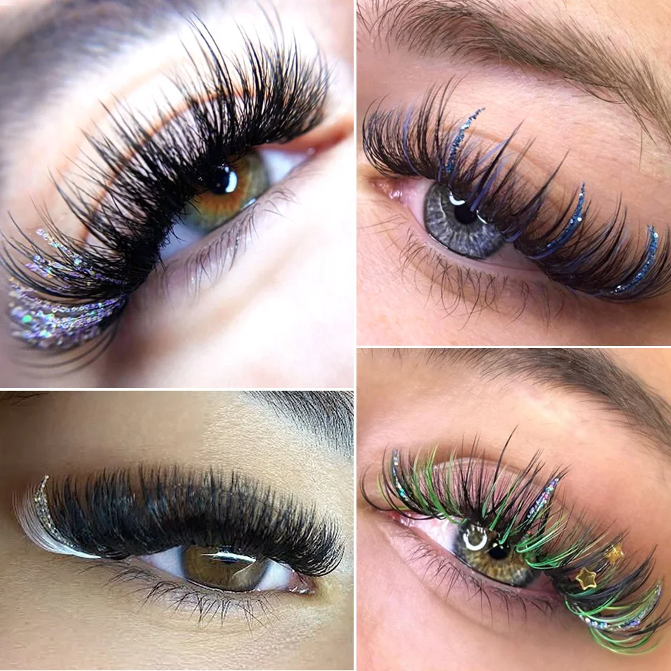 False Eyelashes Glitter