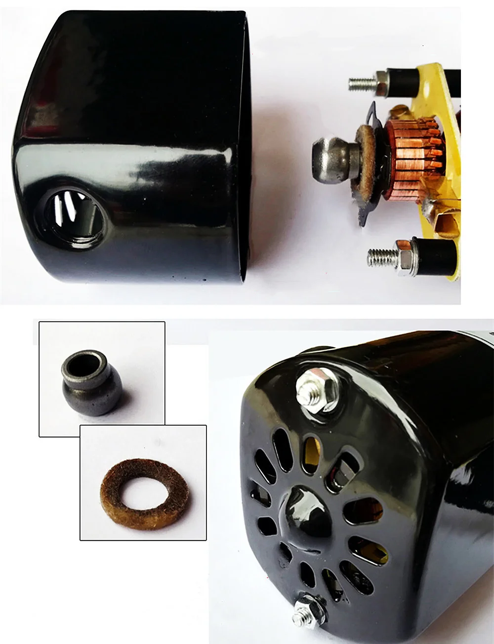 Generic 180W/2W Old Style Sewing Machine Modification Motor All Copper ...
