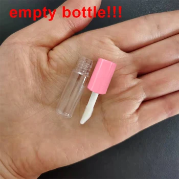 50/100/200pcs 1.2ML Empty Lip Gloss Tube Plastic Refillable Bottles ...
