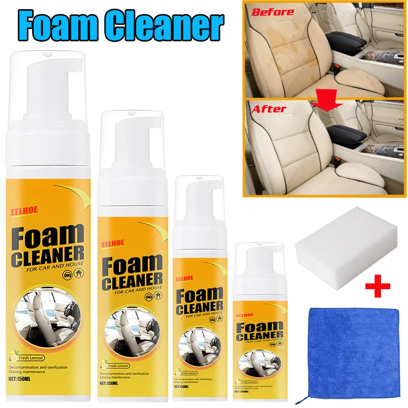 30ml-60ml-100ml-150ml-Car-Interior-Cleaner-Spray-Stains-Remover-Car-Interior-Foam-Cleaner-Auto ...