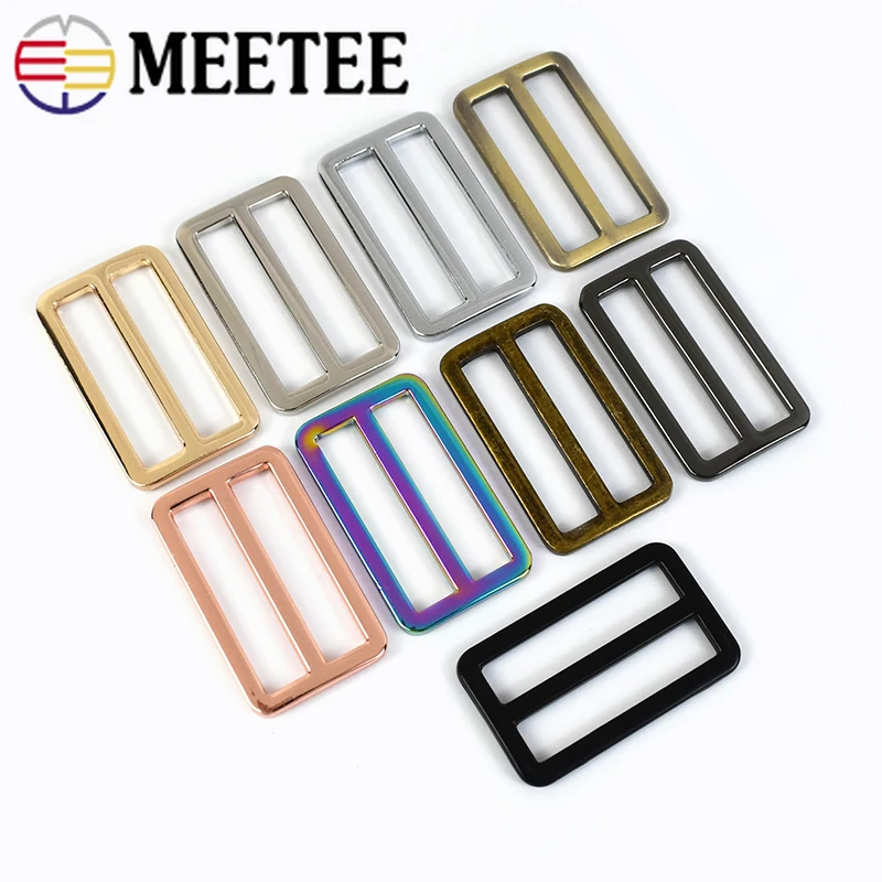 5Pcs-16-50mm-Metal-Ring-Buckles-Webbing-Straps-Slider-Tri-Glide ...