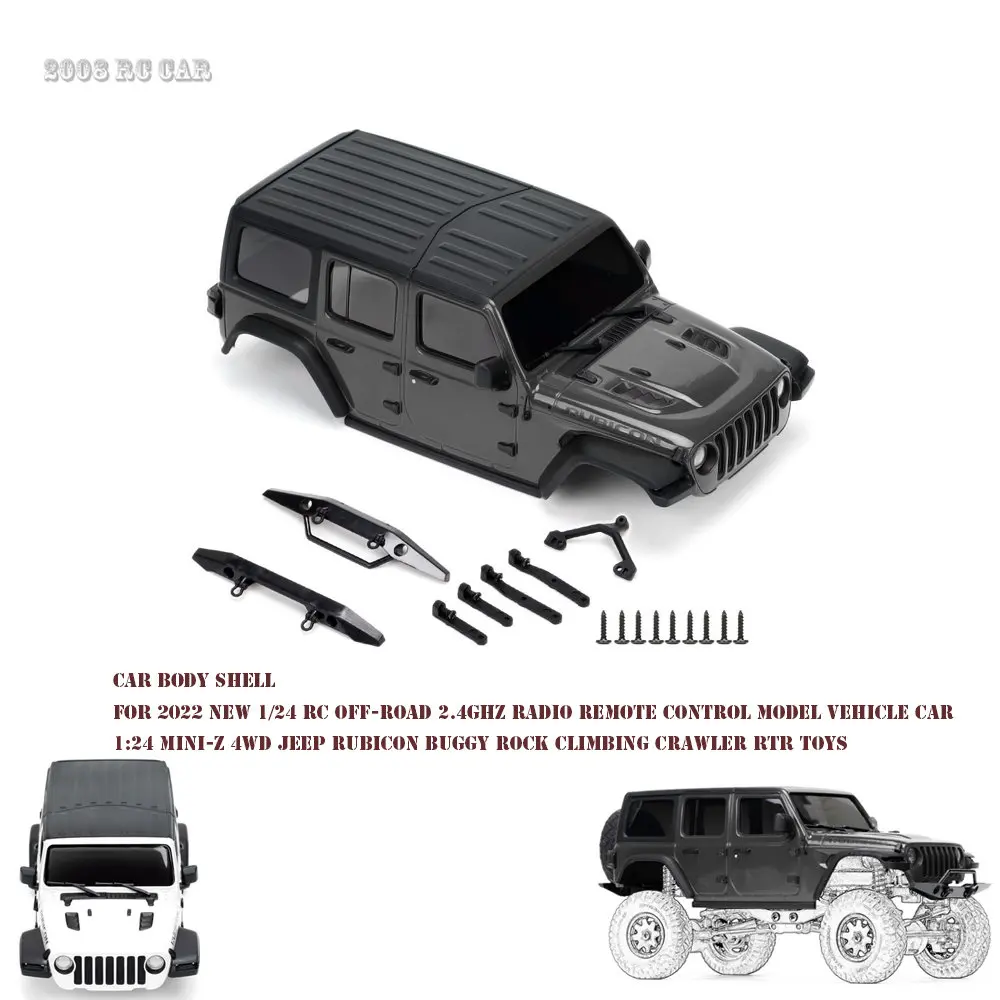 High-quality Rc Car Body Shell Kits For 1:24 2022 New Mini-z 4wd Jeep ...