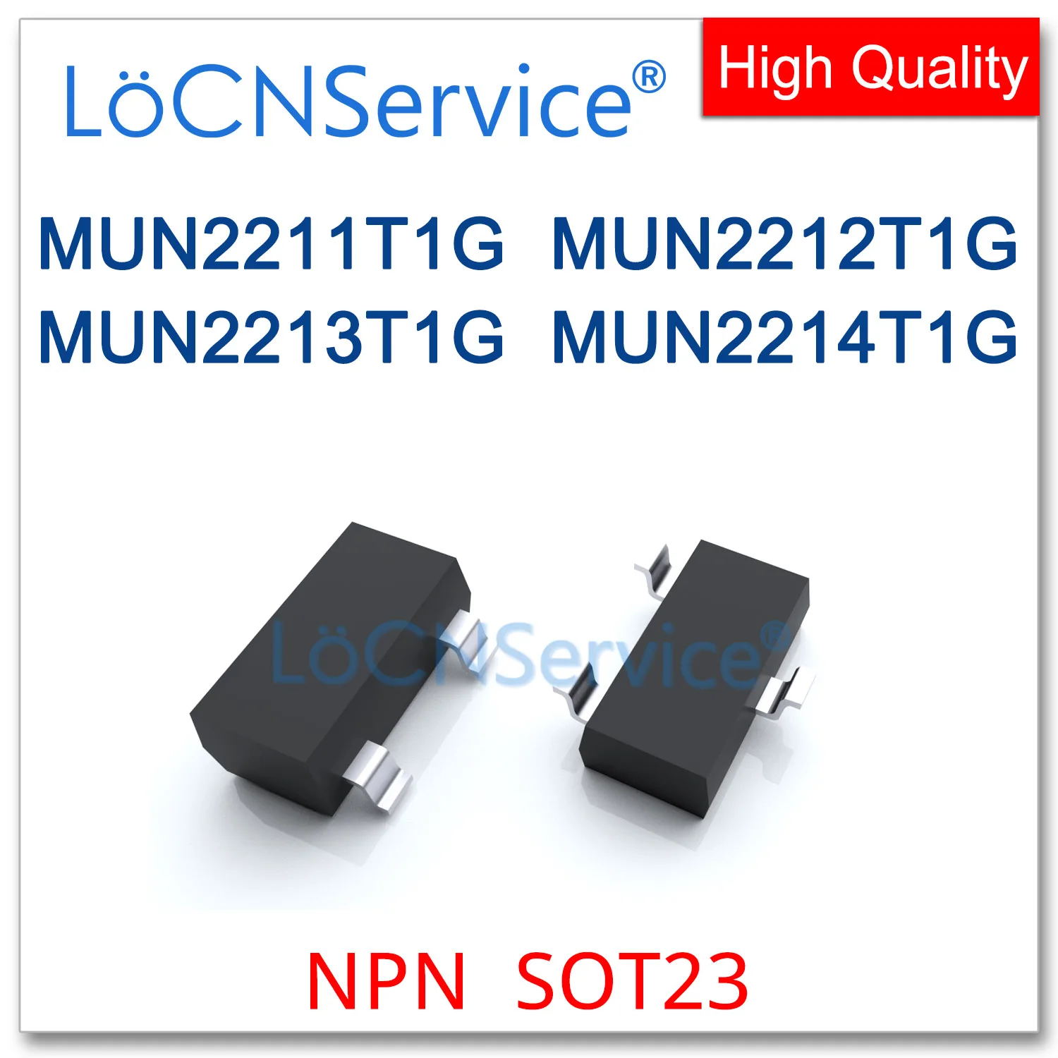 LoCNService 3000PCS 500PCS SOT23 SC59 MUN2211T1G MUN2212T1G MUN2213T1G ...