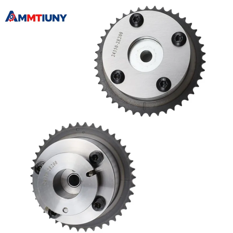 2PCS Intake Exhaust Variable Valve Timing VVT Sprocket Set 24350-2E201 ...