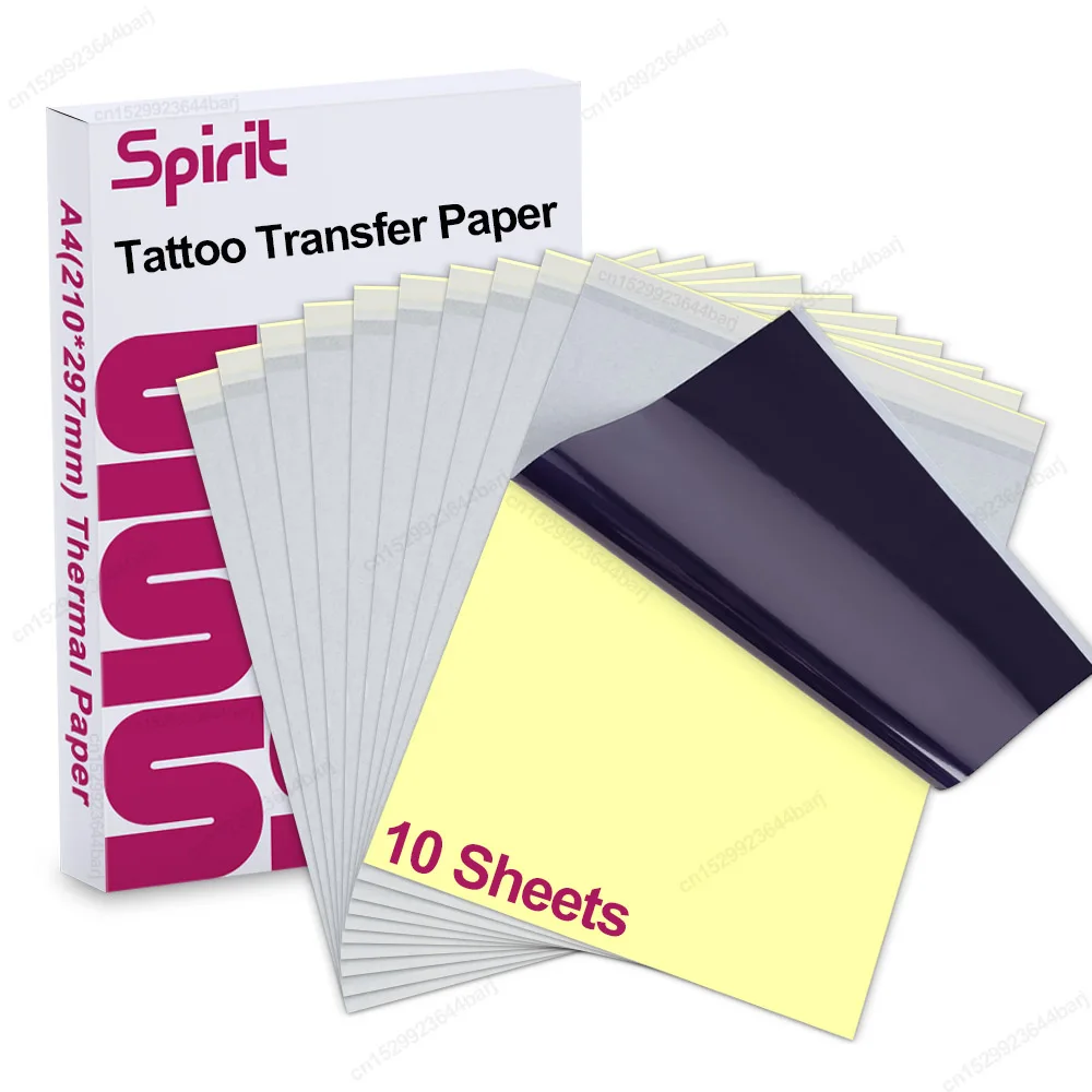 10-Sheets-Tattoo-Transfer-Paper-A4-Size-Tattoo-Stencil-Paper-for-Tattoo ...