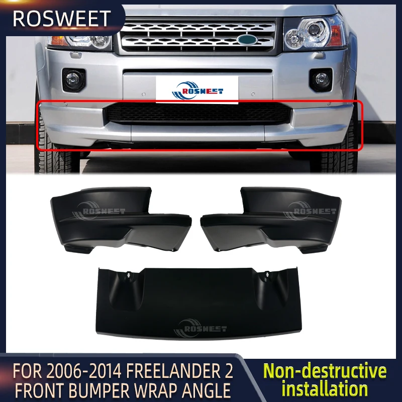 Car-Front-Bumper-Spoiler-Cover-Guard-Fender-For-Land-Rover-Freelander-2 ...