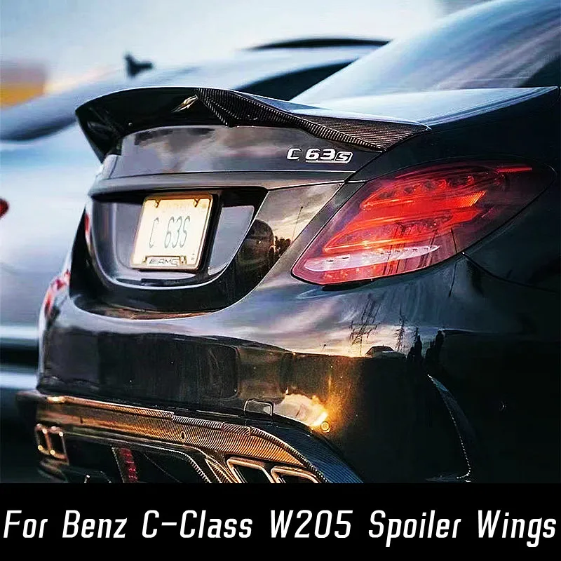 Rear-Trunk-Lid-Car-Wing-Ducktail-Lip-Spoiler-For-2014-19-Mercedes-Benz ...
