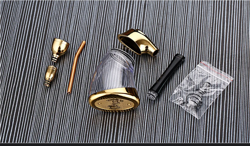 Chicha,Bouteille d'eau à multi-filtres, DIY créatif, mode Shisha Hookah ...