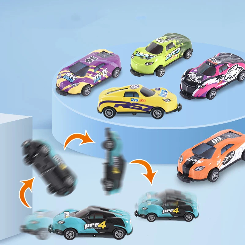 1-2PCS-Jumping-Stunt-Toy-Car-Alloy-Pull-Back-Car-Ejection-Stunt-Car-360 ...