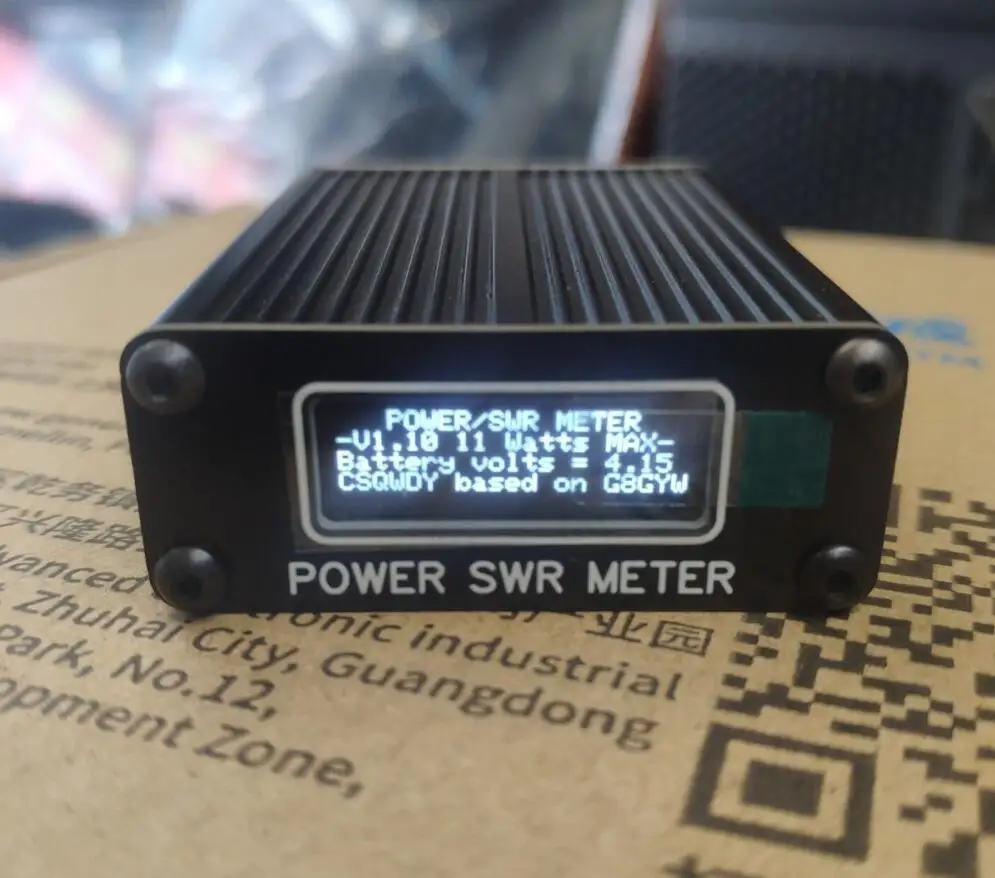 เปิด Mini QRP 1.6Mhz 30Mhz SWR HF คลื่นสั้นคลื่นยืนเมตร SWR และ Power ...