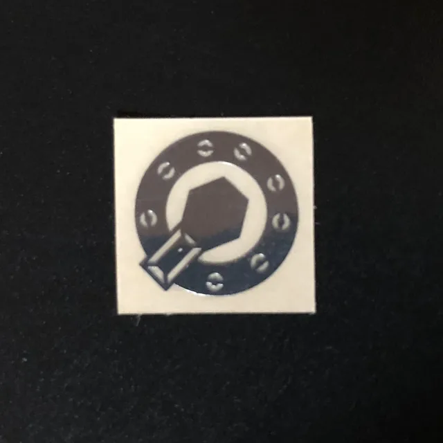 Simuliertes Kletter auto Metall aufkleber Metall logo gilt für 1/10 rc ...