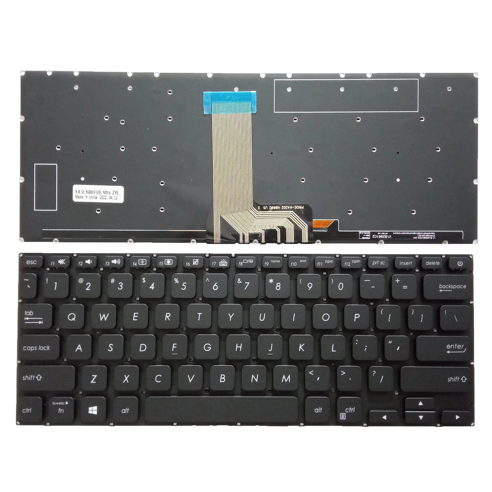 New-For-Asus-Vivobook-14-X412-X412F-X412FA-X412U-X412UA-X412UB-Keyboard ...