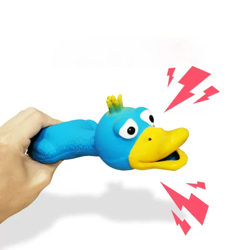 Pet-Strange-Called-Duck-Latex-Long-Necked-Ducks-Molar-Teeth-Cleaning ...