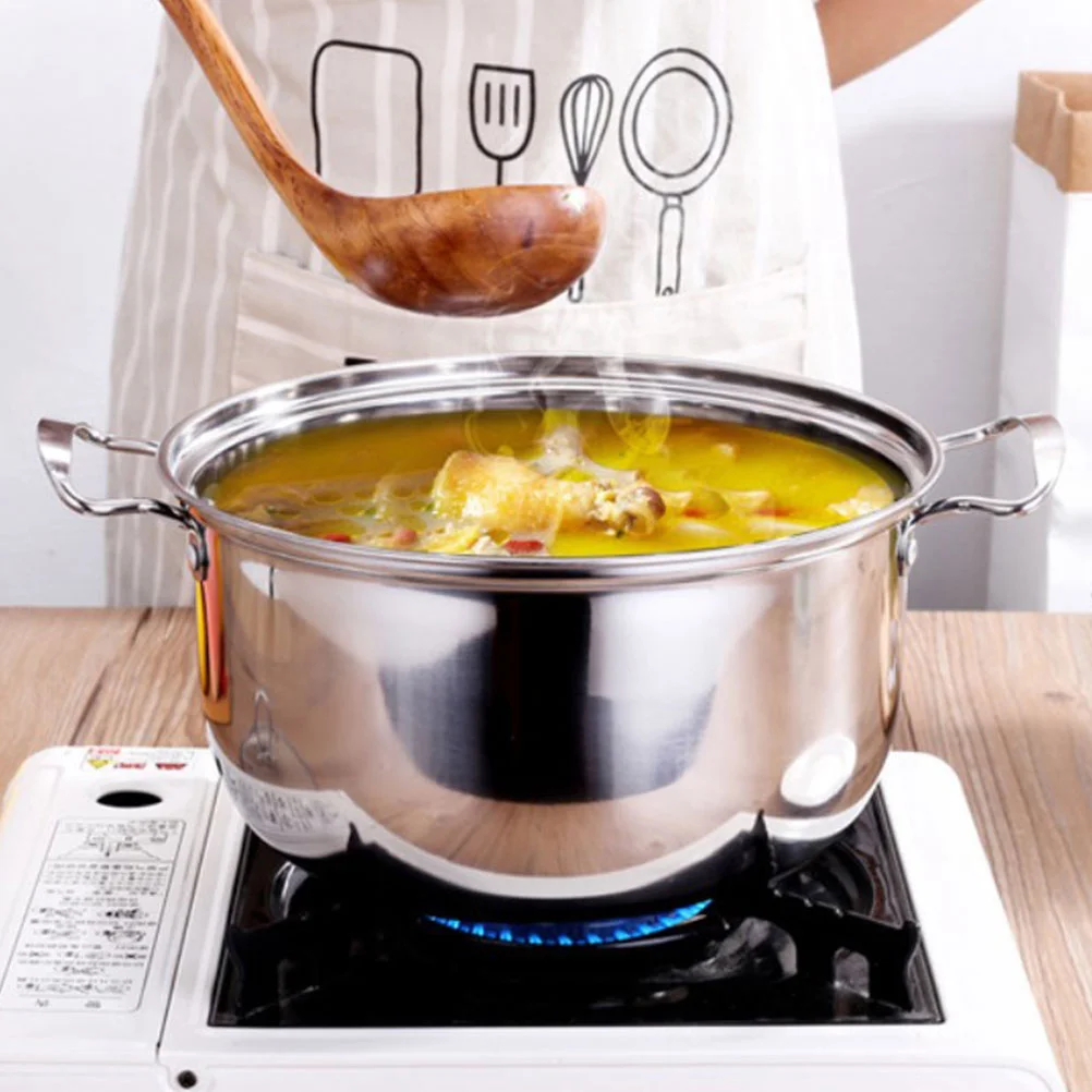 Stainless-Steel-Soup-Pot-Cooking-Pots-Lids-Saucepan-Household-Boiler ...