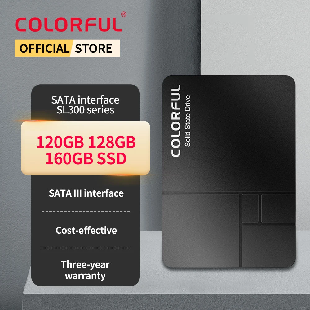 Colorful Sl300 Ssd Sata 3.0 2.5 '' 6 Gb/s 120 Gb 128 Gb 160 Gb Sata ...
