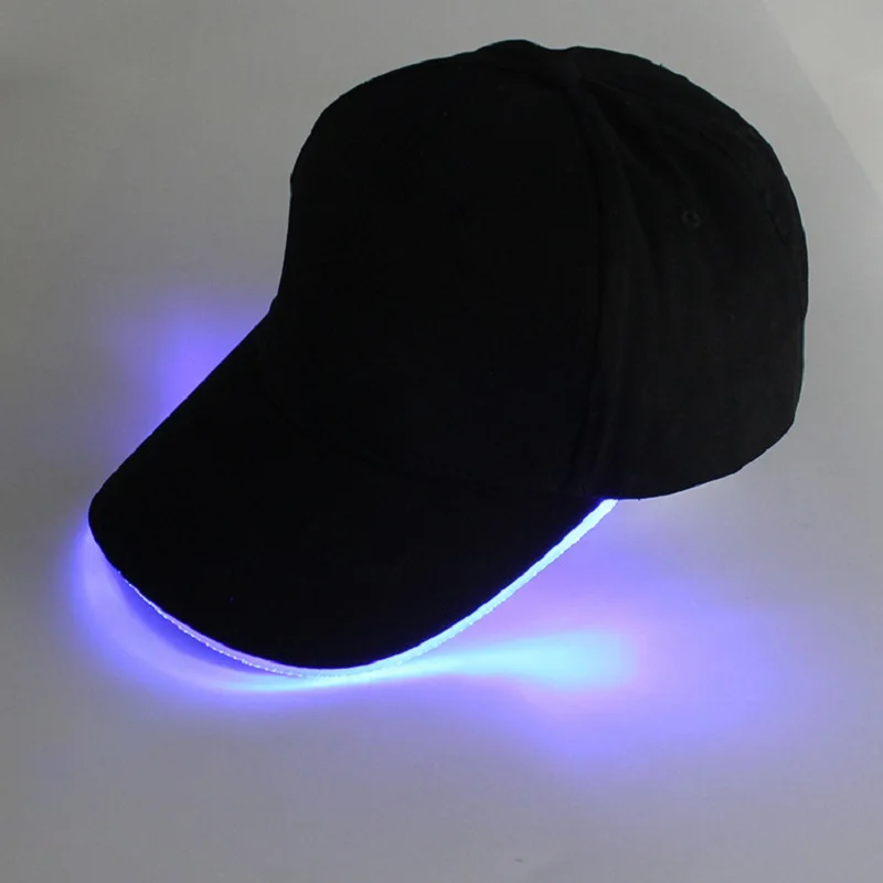 Led-Light-Hip-Hop-Luminous-Hat-Adjustable-Fashion-Flashing-Baseball-Cap ...