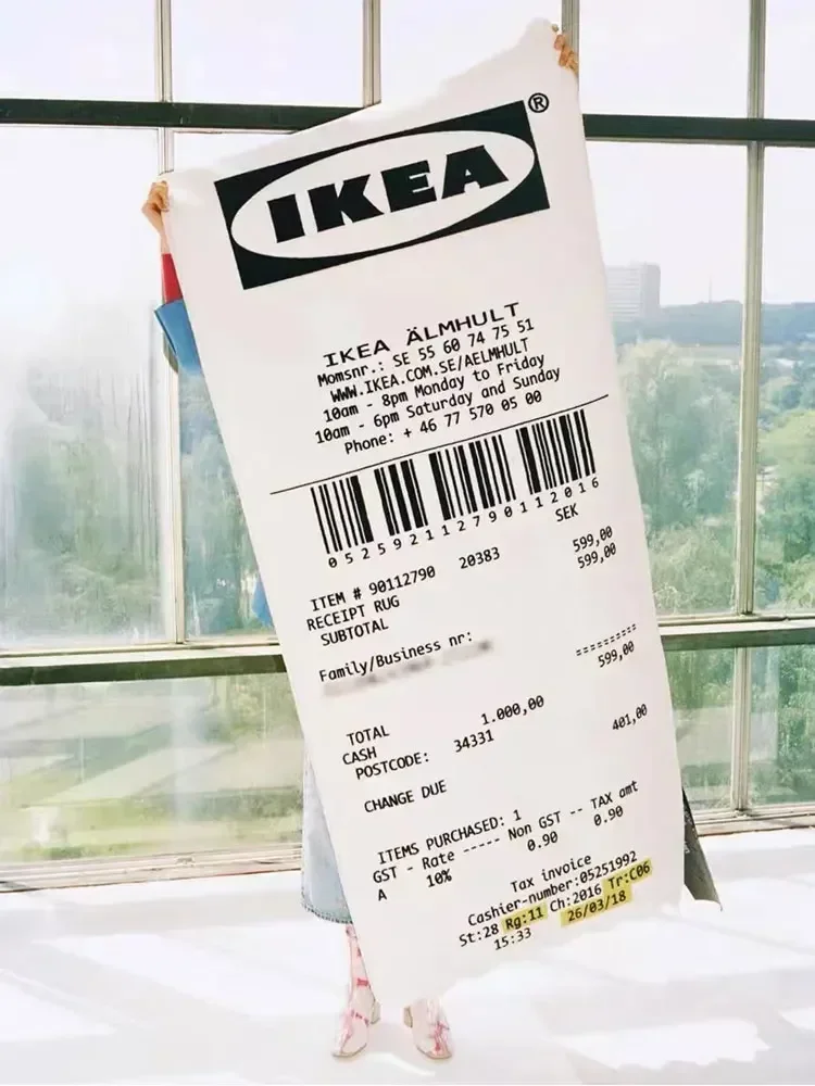 Tapete-de-moda-antiderrapante-para-recibo-de-compras-tapete-porta-e ...