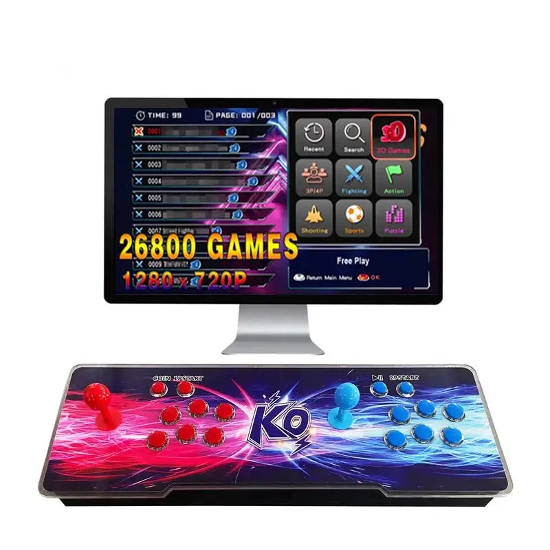 2023-Latest-Jamma-Arcade-game-box-In-2-Players-3d-Game-Consoles-Retro ...