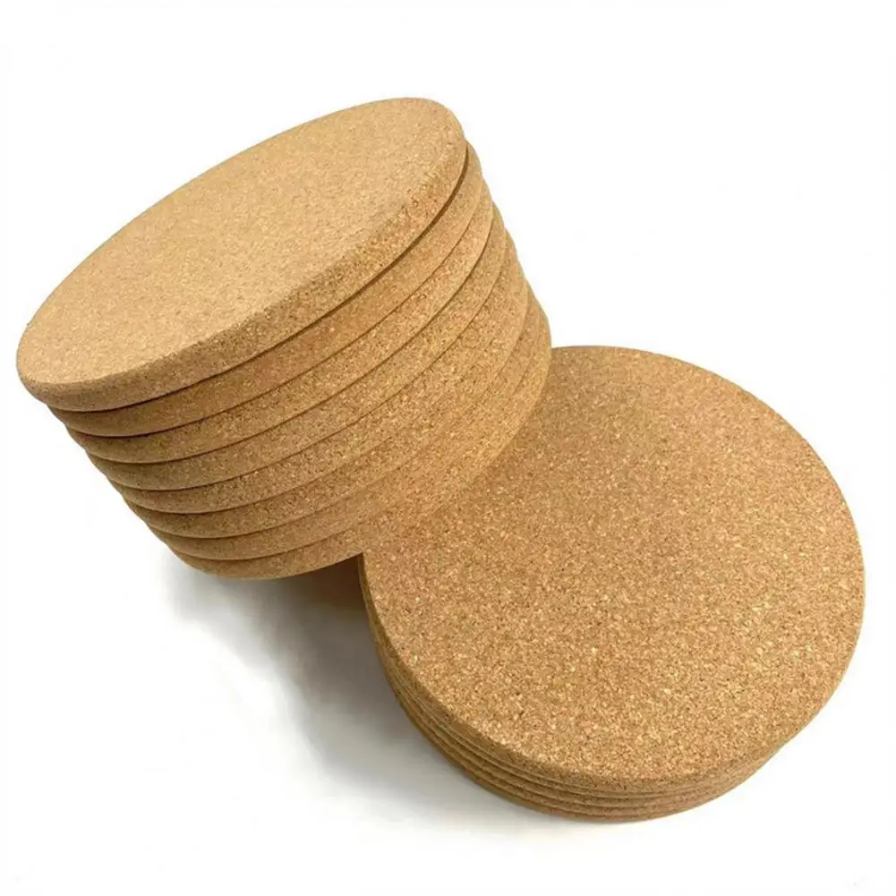 2Pcs-Cork-Trivet-Set-Heat-Resistant-Thick-Cork-Coasters-for-Hot-Dishes ...