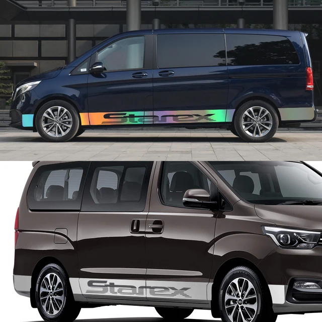 Van Door Side Stickers For Hyundai Grand Starex H1 Royale, 59% OFF
