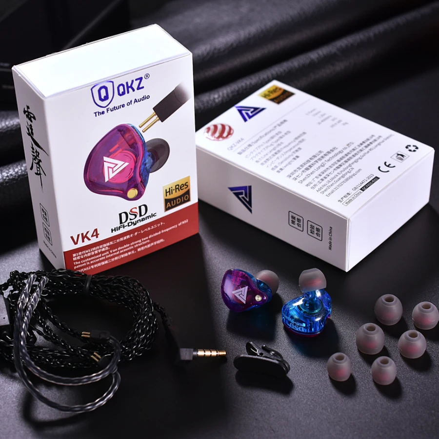 QKZ-VK4-ZXN-HiFi-Earphone-Bass-Detachable-Wired-Headphones-with ...