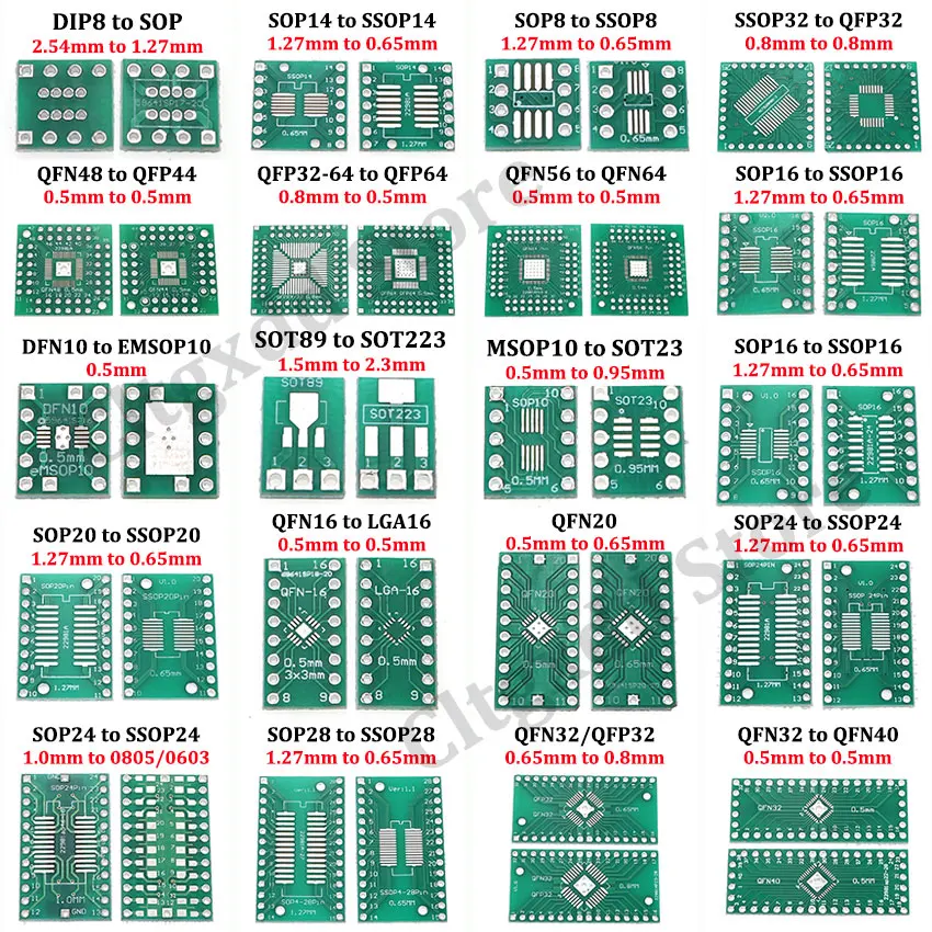 DIP-PCB-SOP8-SOP14-SOP16-SOP20-SOP24-SOP28-QFP-FQFP-TQFP-SMD.jpg