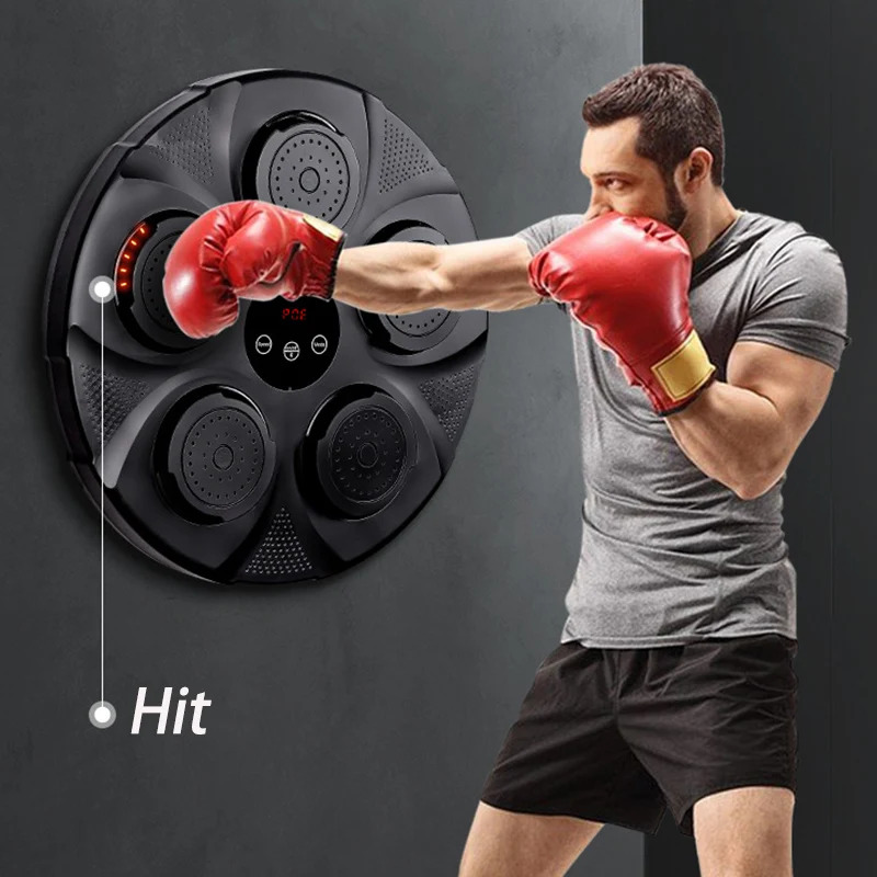 Smart-Music-Boxing-Machine-Wall-Target-Led-Lighted-Sandbag-Relaxing ...