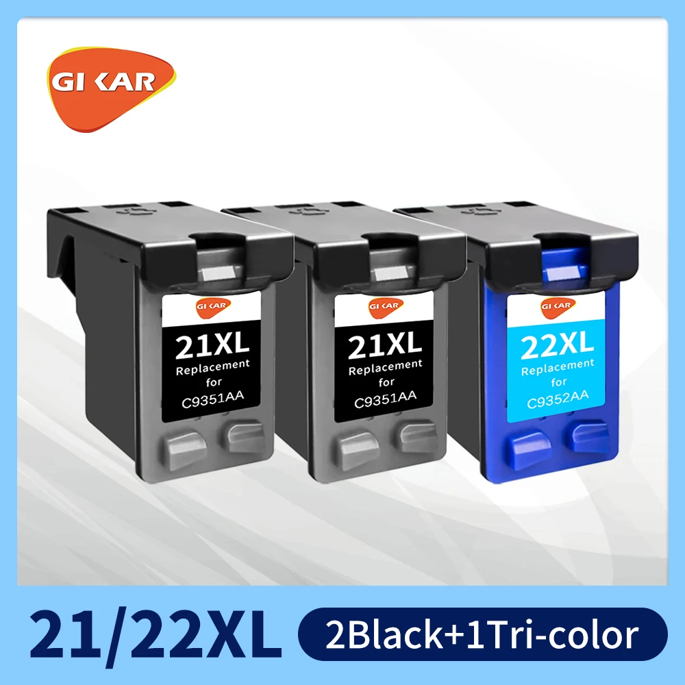 GIKAR-Cartouche-d-encre-21-22-XL-pour-imprimante-HP-pour-21XL-22XL ...