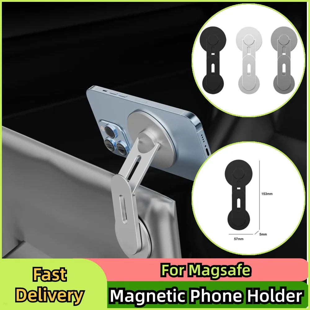 Aluminum Alloy Magnetic Phone Holder For Magsafe Computer Screen Holder ...