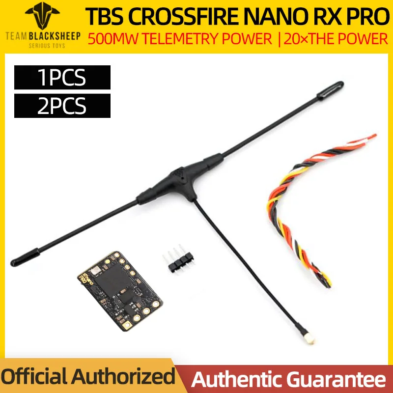 TBS-CROSSFIRE-NANO-RX-PRO-RECEIVER-500mW-Telemetry-Power-50KM-Long ...