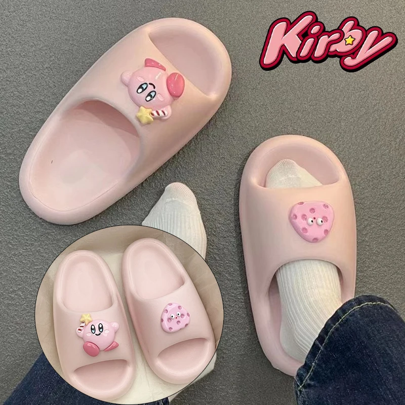 Kirby-Ummer-Sandalias-suaves-de-dibujos-animados-para-mujer-zapatos ...