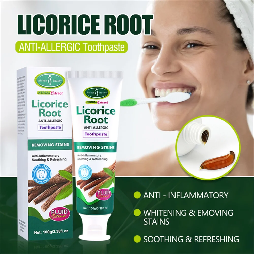 Disaar-Licorice-Root-Whitening-Toothpaste-Brighten-Removes-Stains ...