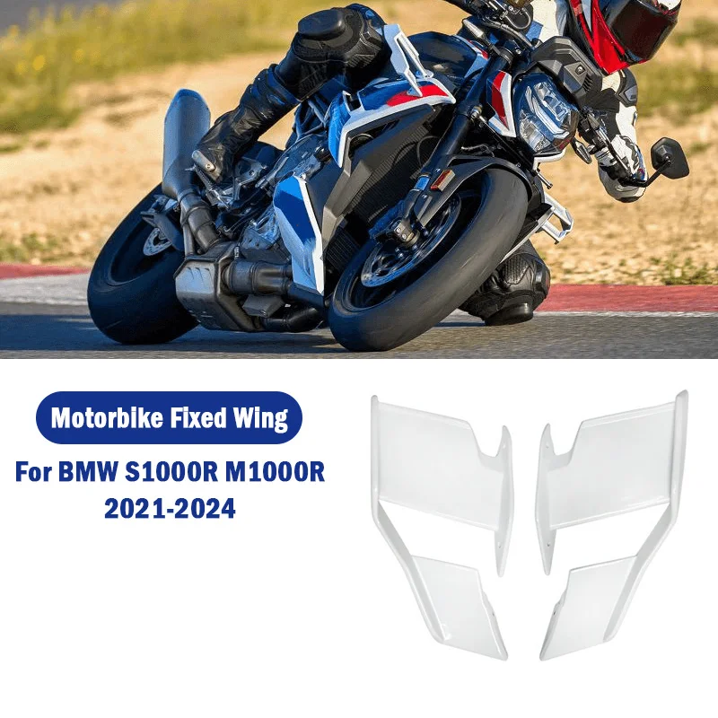 New 2024 Motorcycle aerodynamic side spoiler For BMW S1000R S 1000R ...