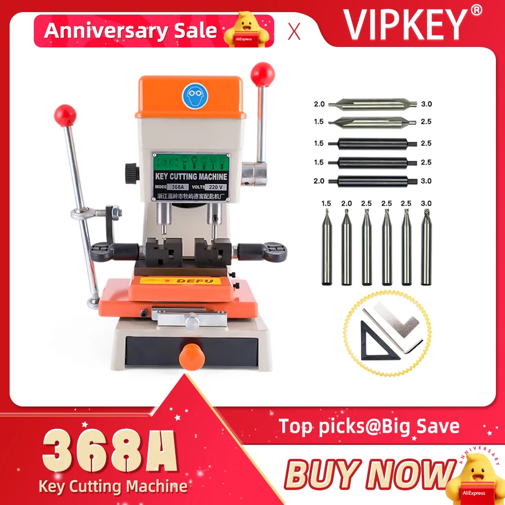 Defu-368a-Key-Cutting-duplicating-Machine-Cutter-Car-Key-Copier ...